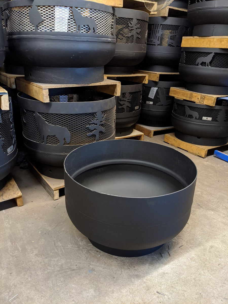 Low Profile Fire Pit - Solid by Muskoka Fire Pits. Family Owned and ...